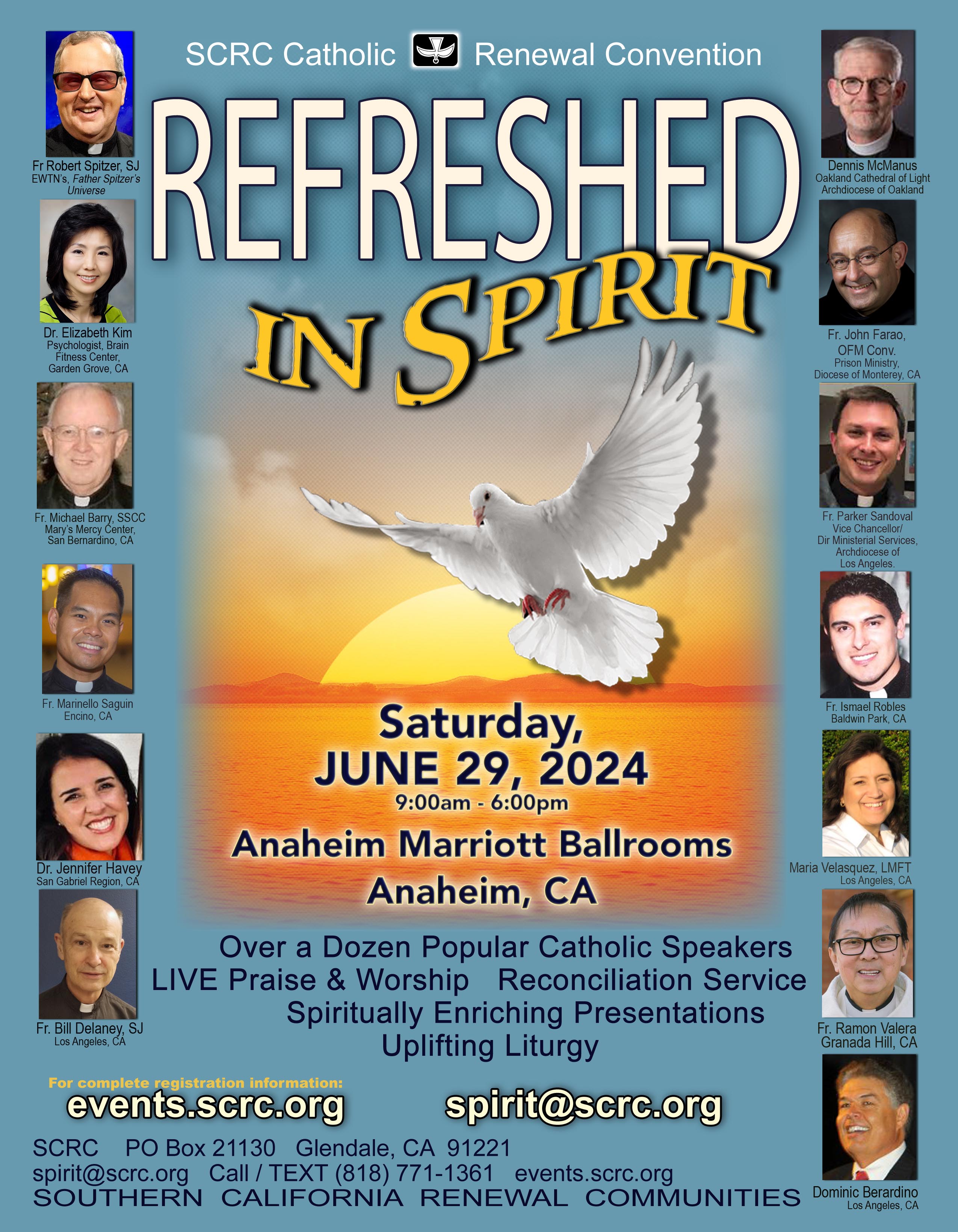 SCRC | 2024 SCRC Convention "Refreshed in Spirit" | Event Details