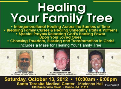 SCRC | Healing Your Family Tree | Event Details